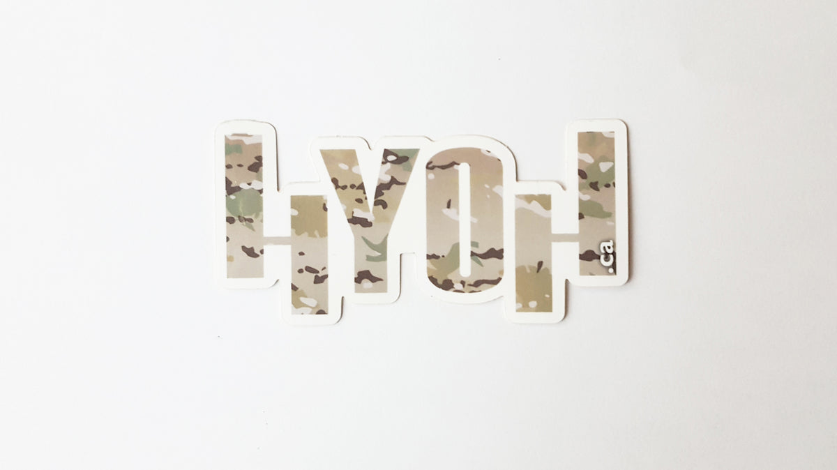Sticker - HYOH - Logo Multicam – HYOH Canada